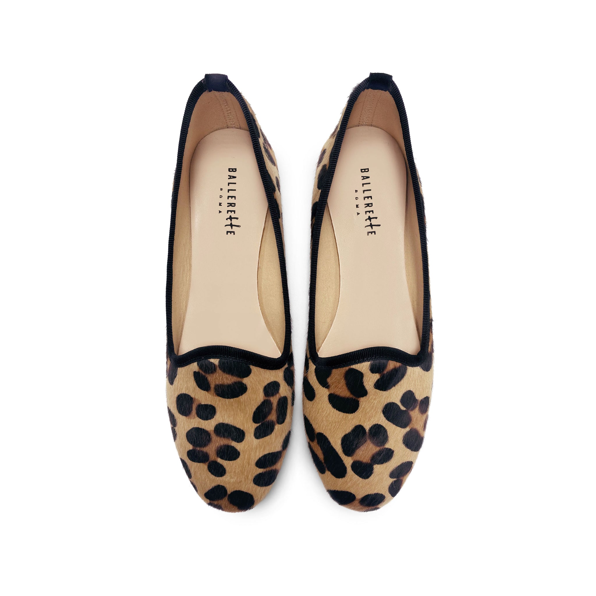 Slippers donna in cavallino maculato